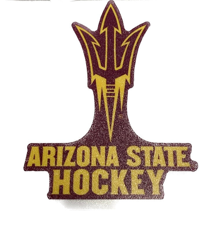 ASU Hockey 4" x 4" Fork Perfect Cut Decal – Devils Hockey Shop